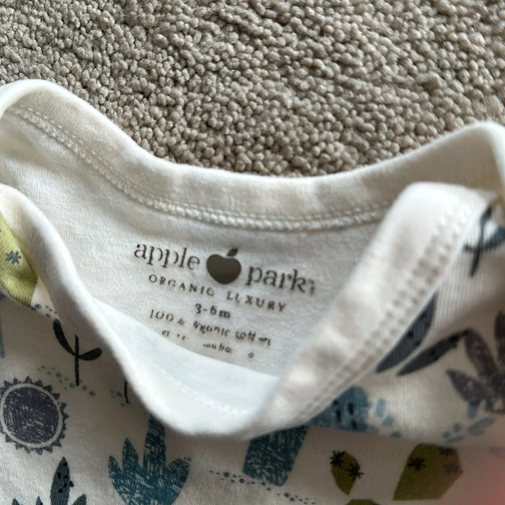 apple park | One Pieces | Apple Park Organic Luxury Onesie Desert ...